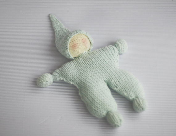 Waldorf Knitted Doll For Small Babies - Pdf Knitting Pattern on Luulla